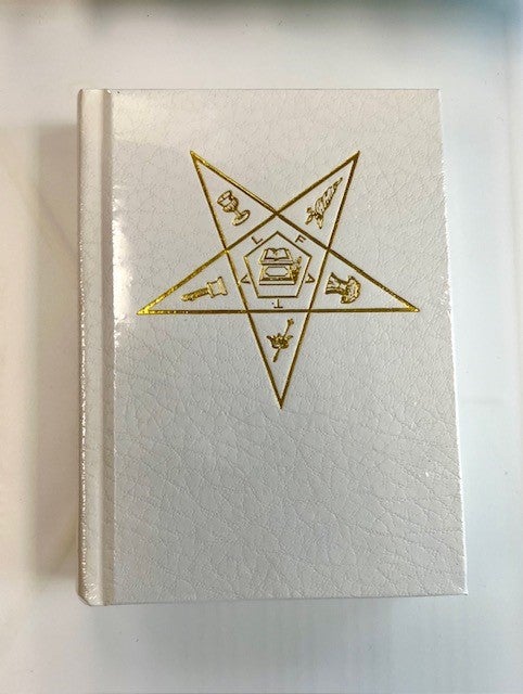 OES Book: OES Ritual (White cover) | MWUGL of Florida Bookstore