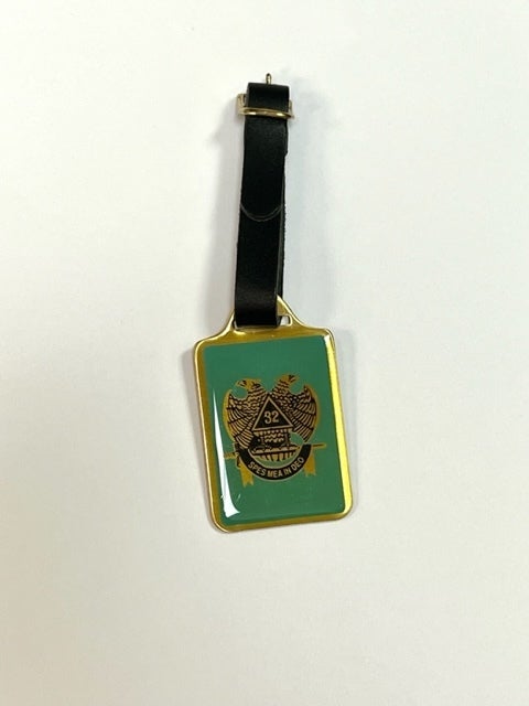 Scottish Rite 32nd Luggage Tag | MWUGL of Florida Bookstore